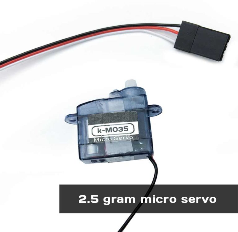 Micro Servos - RC Gliders Radio Control DLG Micro Gliders Airplane Kits ...
